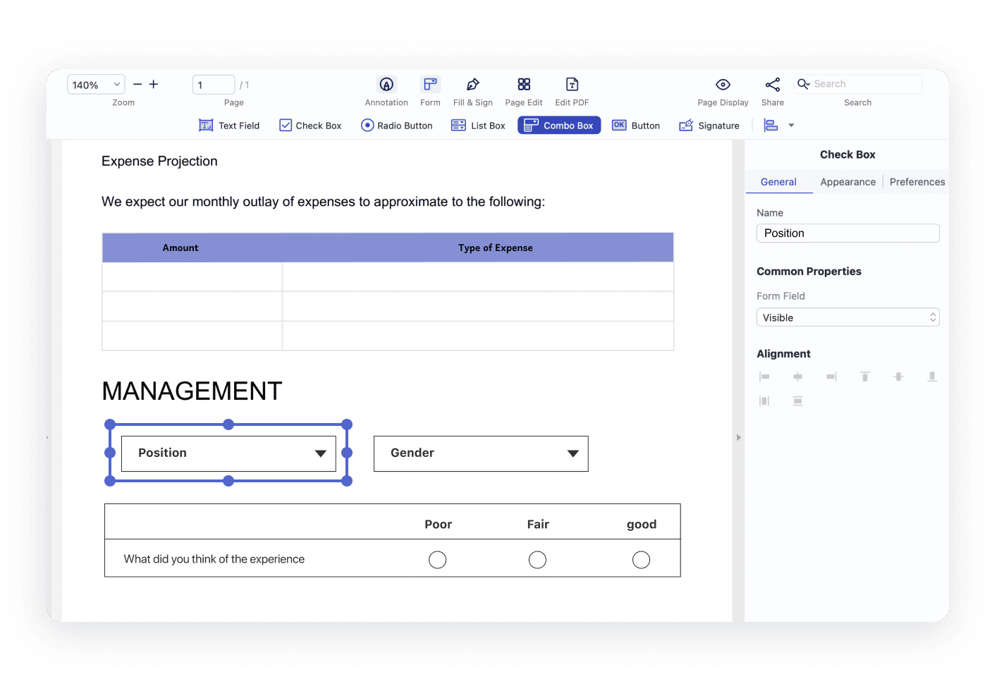 PDF Form SDK: Fill, Edit, and Create Form | ComPDFKit